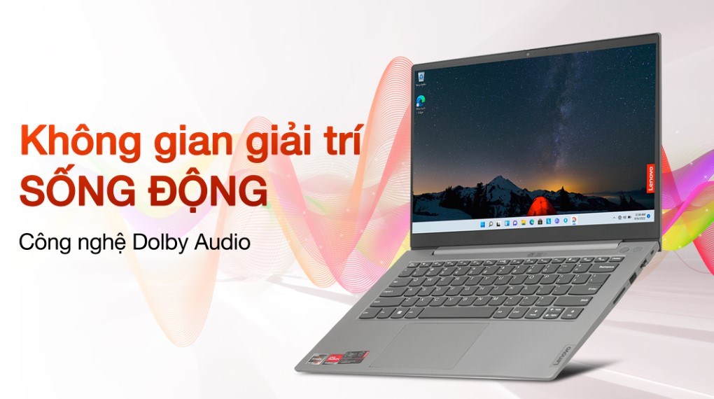 Laptop Lenovo ThinkBook 14 G3 ACL R5 (21A200R0VN) - Chính hãng, mua trả chậm