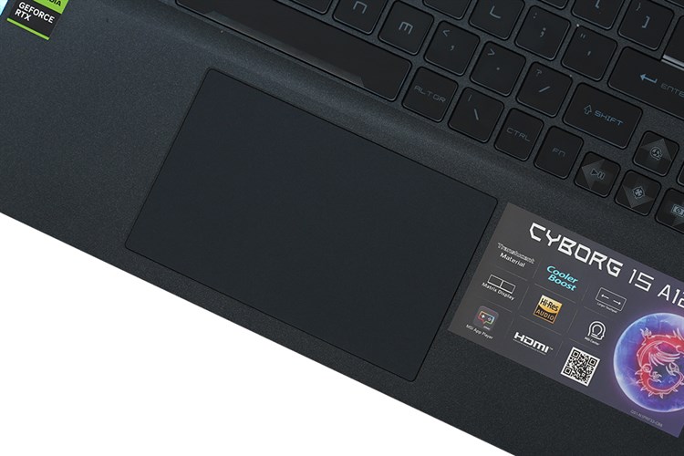 Laptop MSI Gaming Cyborg 15 A12UCX i5 (281VN) - Chính hãng, mua trả chậm