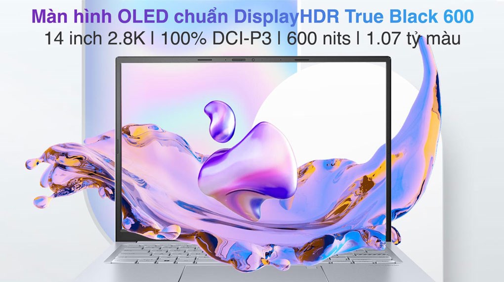 SG - UltraBook ASUS VivoBook 14x OLED K3405VC: Core i5 13500H, 16G, 512G SSD, 14in 3K OLED 90Hz ...