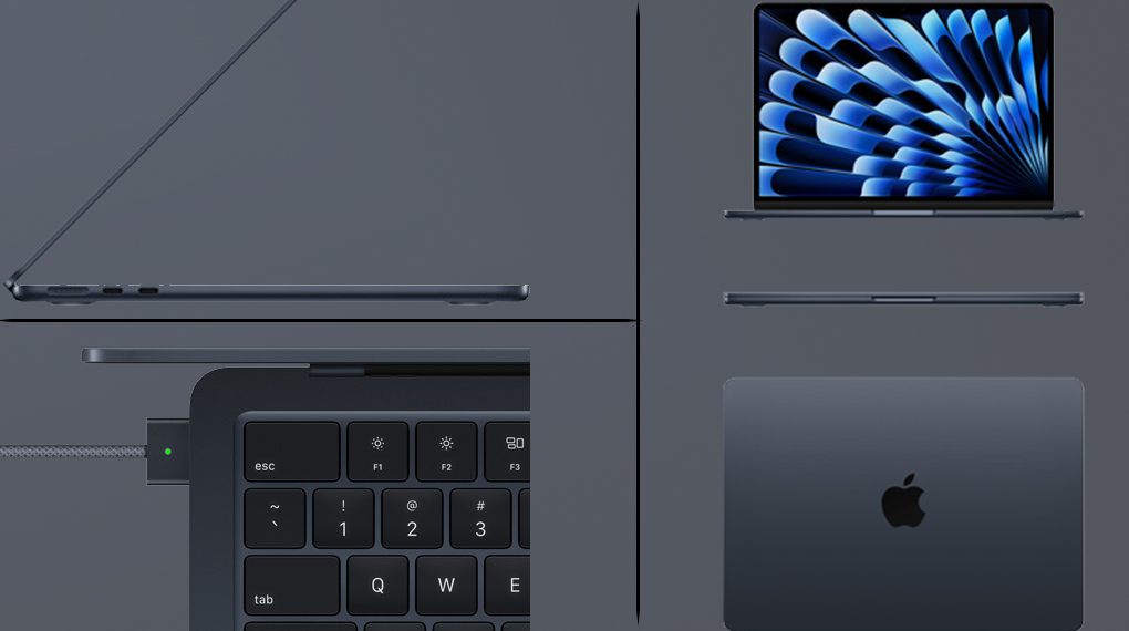 MacBook Air 15 inch M3 2024/10-core GPU - Mới ra mắt