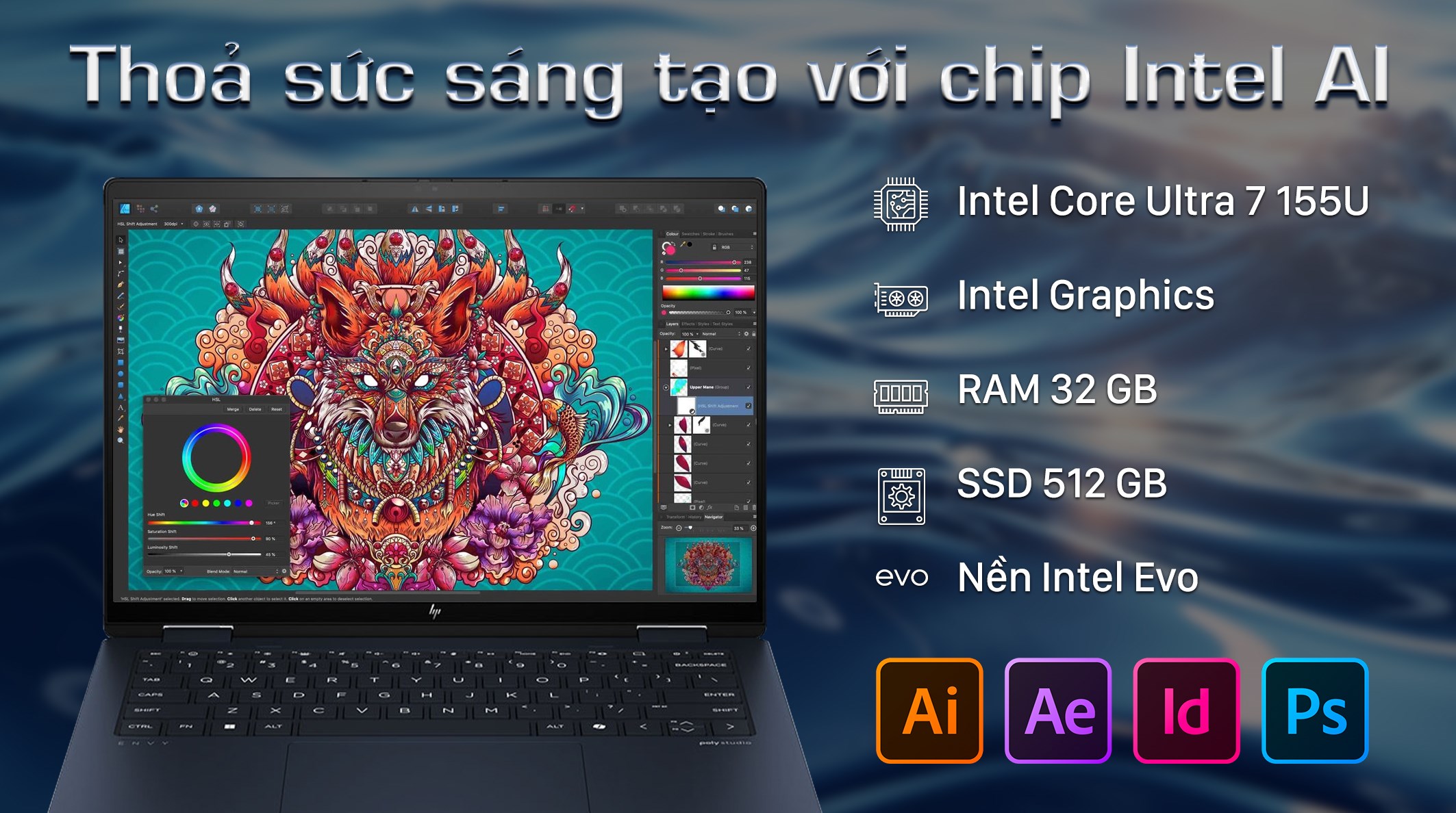 Laptop HP Envy X360 14 fc0085TU Ultra 7 155U (A19BVPA) - Chính hãng ...