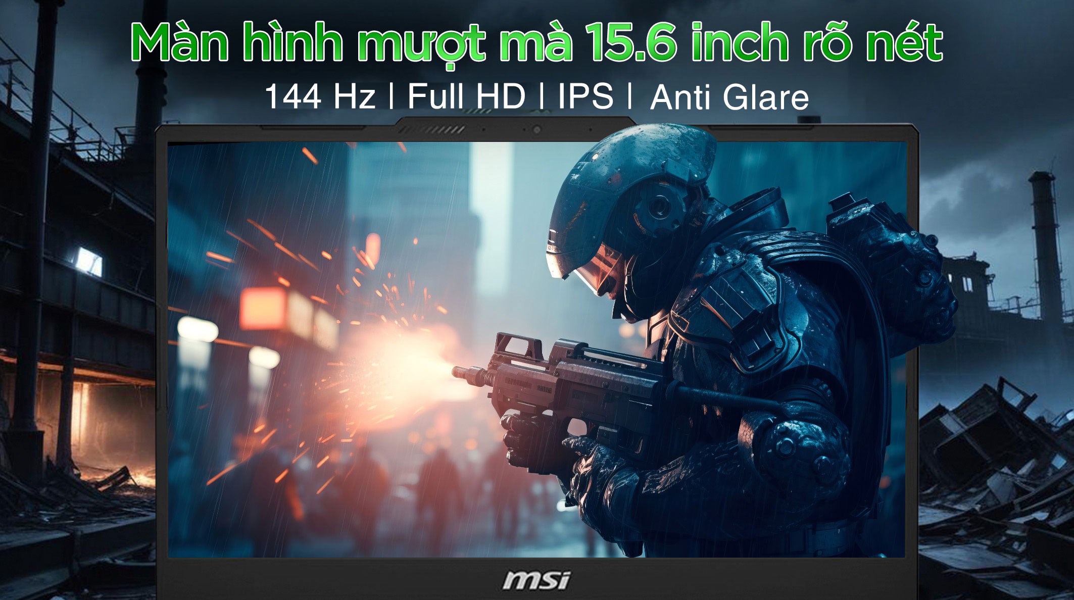 MSI Cyborg 15: Core i7 13620H/16G/15.6in FHD 144Hz/RTX4050/còn BH 19th | 5giay