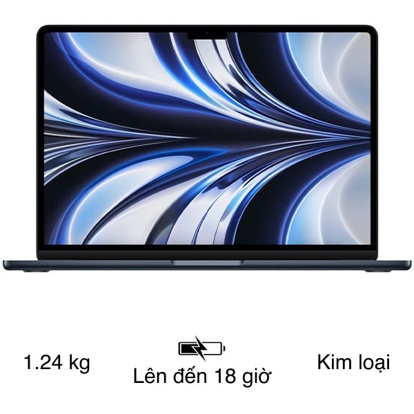 Macbook Air 13 inch M2 16GB/512GB - Chính hãng, giá tốt