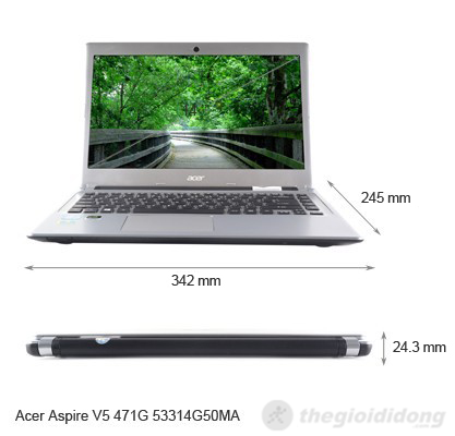 Acer Aspire V5 471G 53314G50Ma - Cập nhật thông tin, hình ảnh, đánh giá