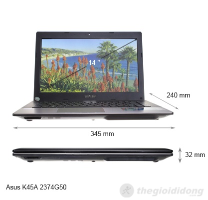 Asus K45A - i3/2370M/4GB/500GB | Thegioididong.com