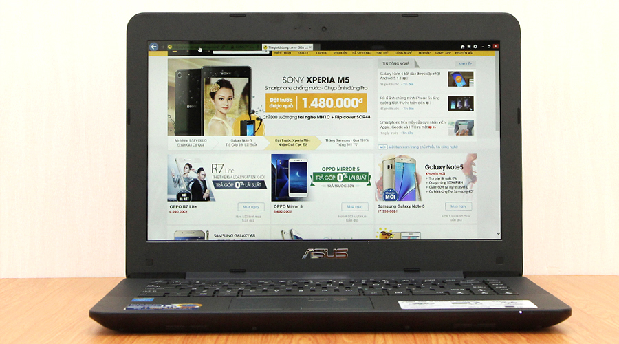 Asus X454LAV, Intel i3 Haswell, Windows 8.1 | Thegioididong