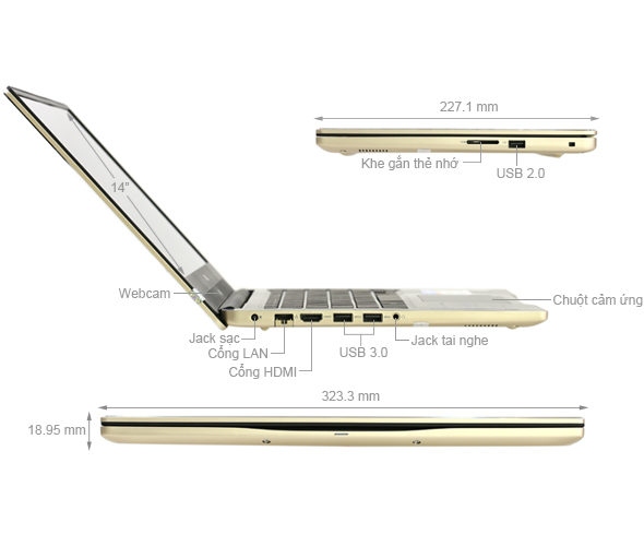 Dell Inspiron 7460 chính hãng giá tốt | Thegioididong