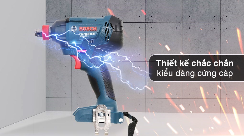 Máy siết ốc động lực dùng pin Bosch GDX 180-LI - chính hãng, giá tốt