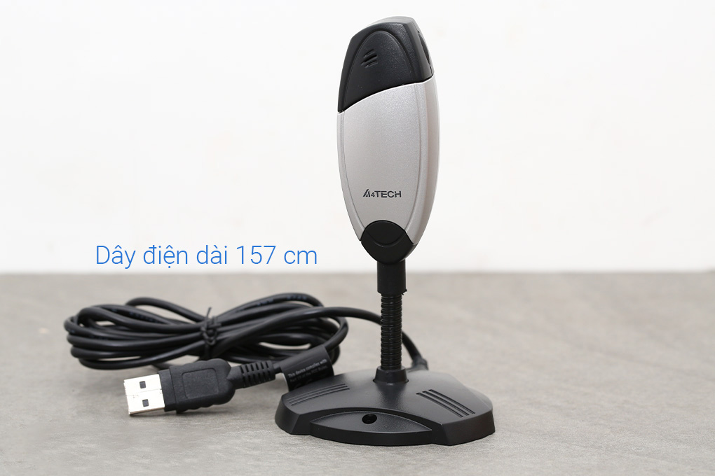 Webcam 480p A4Tech PK-635G Bạc - chính hãng, giá rẻ