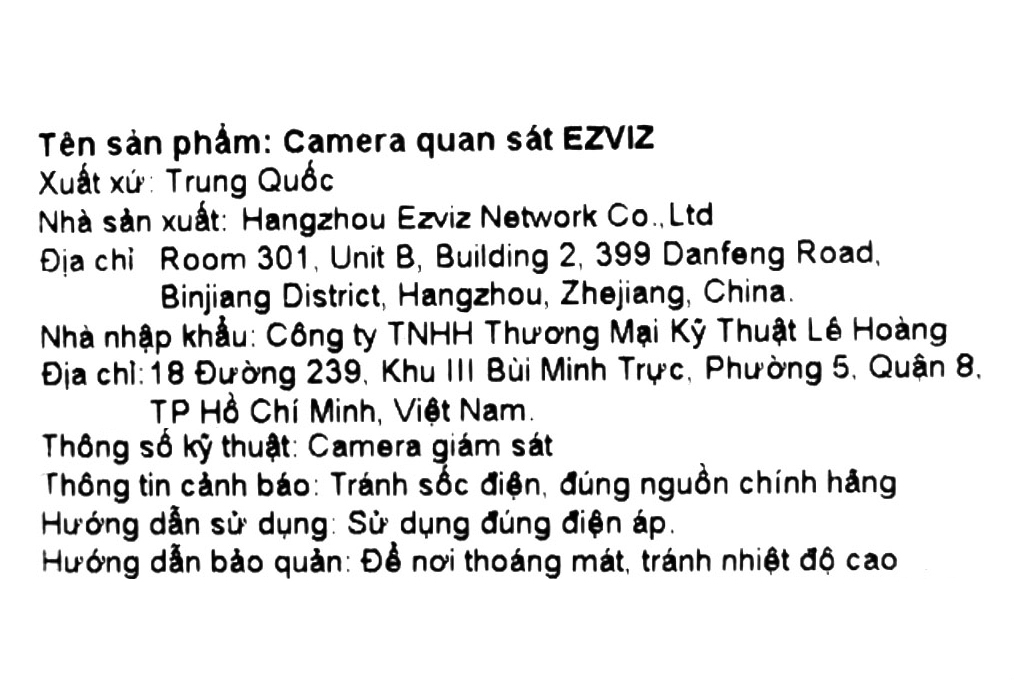 Camera IP 360 Độ 5MP EZVIZ H6