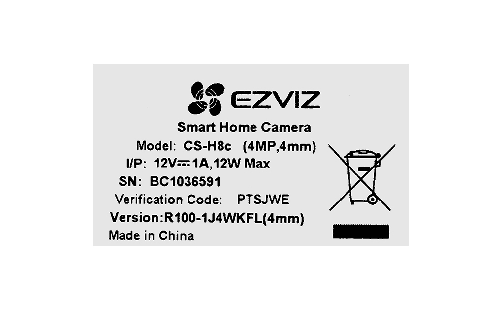 Camera IP Ngoài Trời 360 độ 4MP EZVIZ H8C