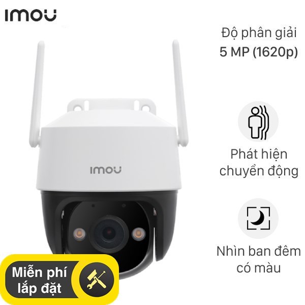 Camera Imou an ninh 360 độ, wifi, hồng ngoại giá rẻ - 04/2025