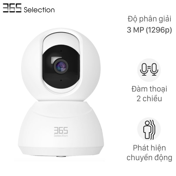 Camera IP 360 Độ 3MP 365 Selection C1 - chính hãng, giá rẻ
