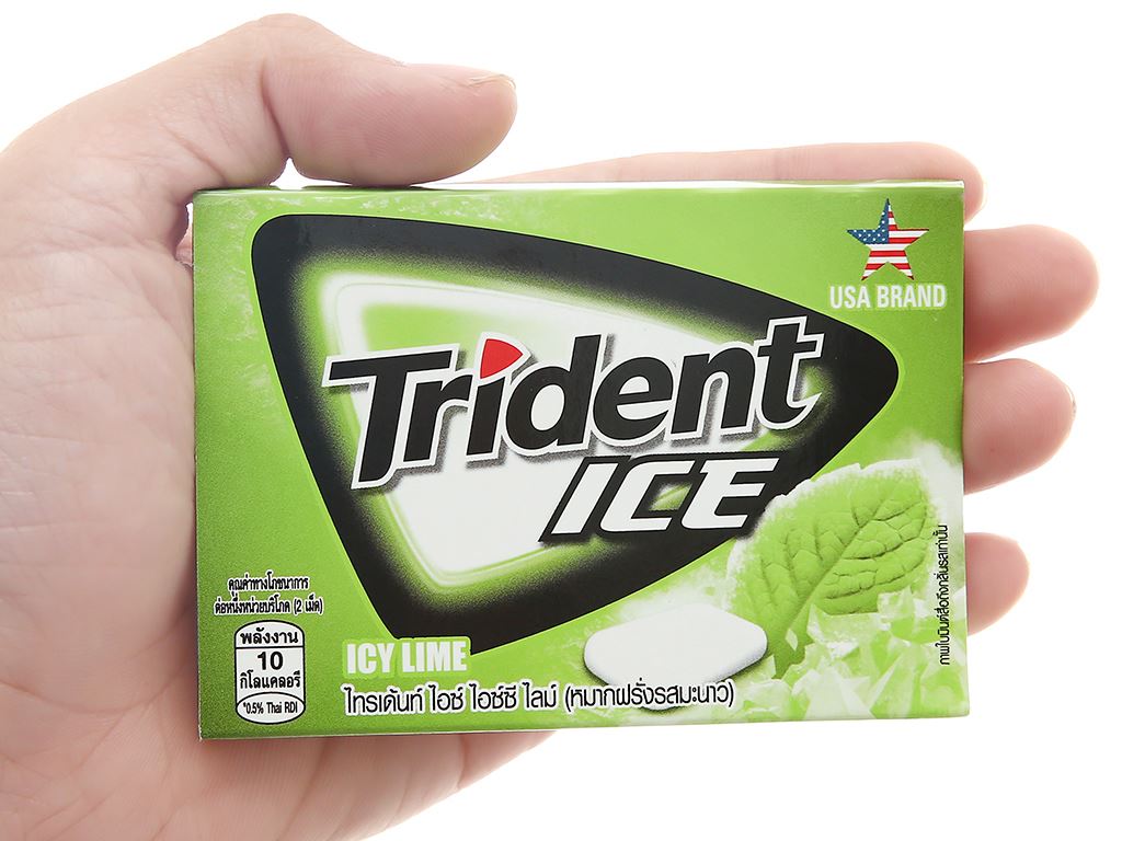 Singum Trident Ice chanh hộp 11.2g giá tốt tại Bách hoá XANH