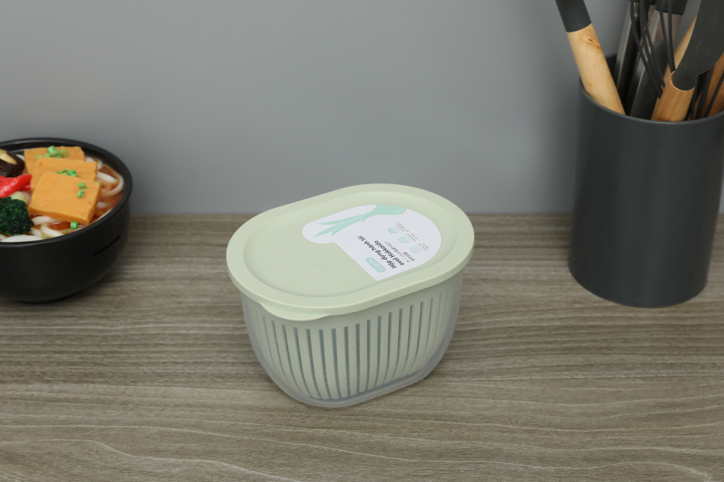 Hộp đựng hành tỏi nhựa Inochi Hokkaido - Chất liệu an toàn, giá tốt