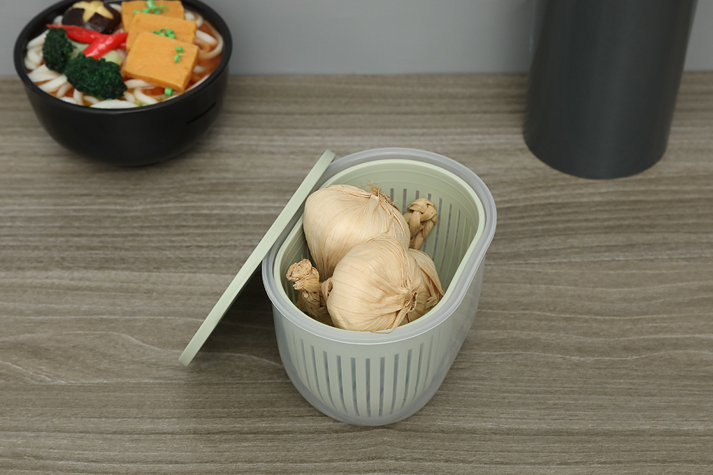 Hộp đựng hành tỏi nhựa Inochi Hokkaido - Chất liệu an toàn, giá tốt