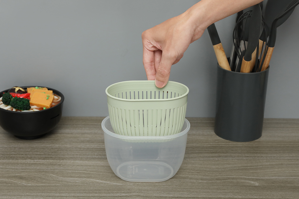 Hộp đựng hành tỏi nhựa Inochi Hokkaido - Chất liệu an toàn, giá tốt