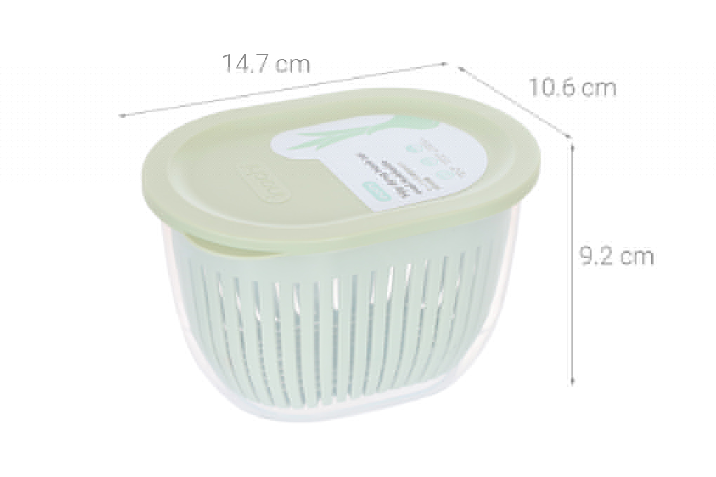 Hộp đựng hành tỏi nhựa Inochi Hokkaido - Chất liệu an toàn, giá tốt