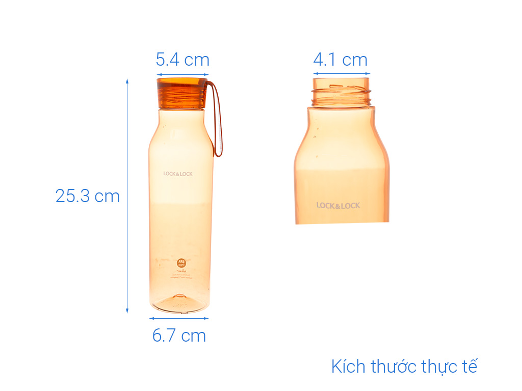 Bình nước Lock&Lock 750ml màu hồng giá rẻ tại Bách Hoá XANH