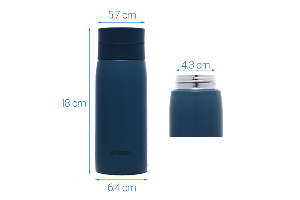 Bình giữ nhiệt inox Tiger MCY-K035ACV - giá tốt, giao hàng nhanh