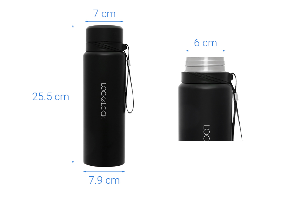 Bình giữ nhiệt inox 800 ml Lock&Lock LHC6180BLK - giá tốt, an toàn ...