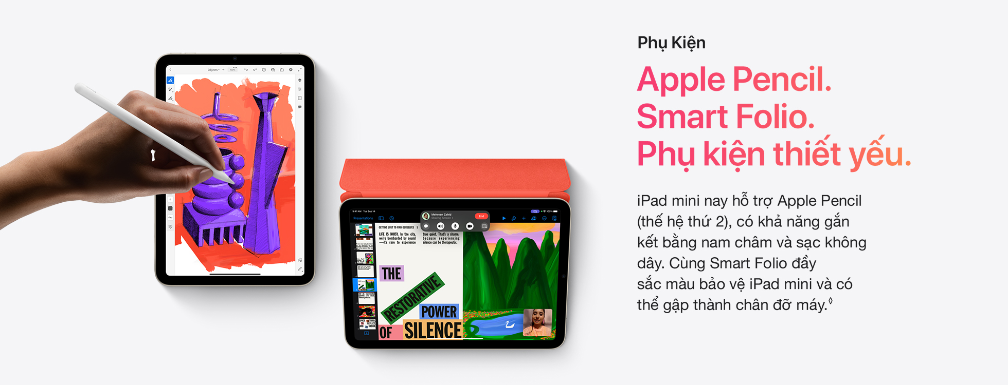 Máy tính bảng iPad mini 6 WiFi Cellular 256GB chính hãng