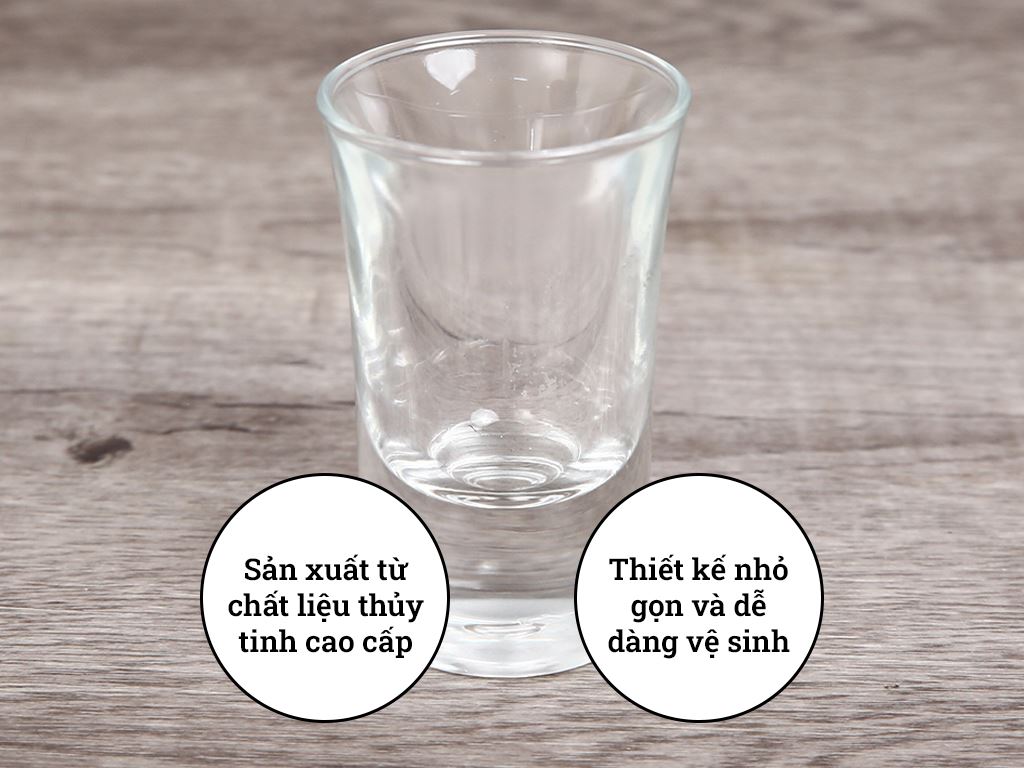 Ly rượu TT Luminarc Hot Shot 34ml giá tốt tại Bách hoá XANH