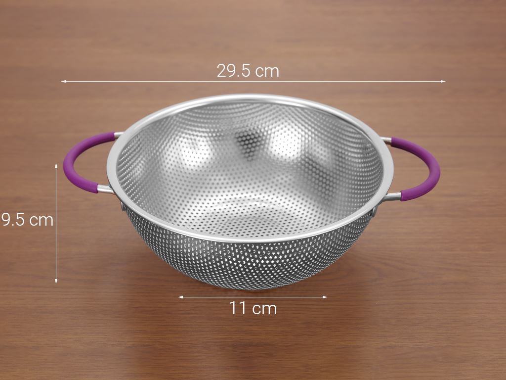 Rổ inox tròn Điện máy XANH 22.5cm giá tốt tại Bách hoá XANH