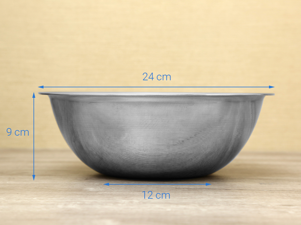 Thau inox tròn cao cấp Rainy 24cm giá tốt tại Bách hoá XANH