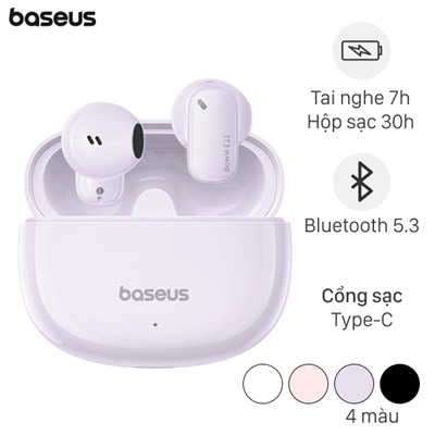Tai nghe Bluetooth True Wireless Baseus Bowie E11