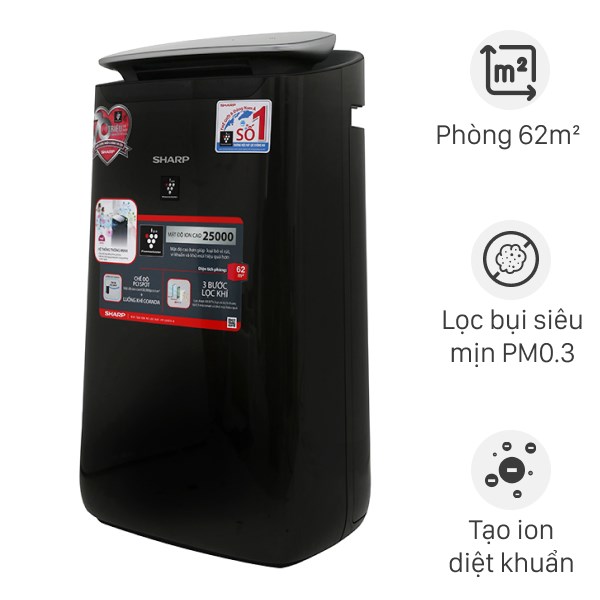 Máy lọc không khí Sharp FP-J80EV-H - giá tốt, có trả góp