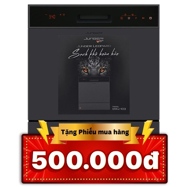 Máy rửa chén độc lập Junger Leopard DWJ-103 - Chính hãng, giá tốt