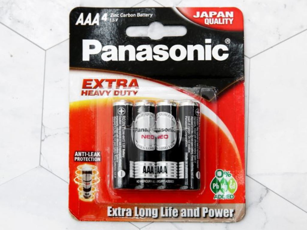 4 viên pin 3A Panasonic R03NT/4B-V giá tốt tại Bách hoá XANH