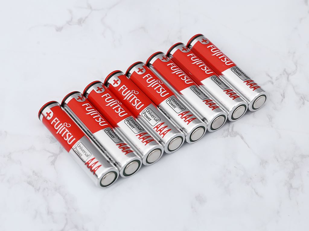 8 viên pin Fujitsu Alkaline LR03 giá tốt tại Bách hoá XANH
