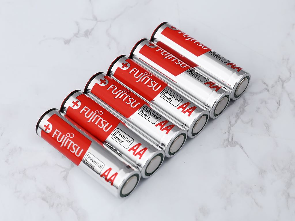 6 viên Pin Fujitsu Alkaline LR6 giá tốt tại Bách hoá XANH