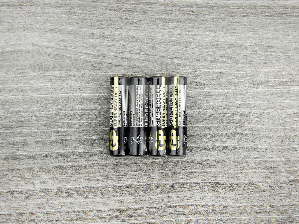 Vỉ 4 viên pin tiểu AAA GP Supercell 24PL-2S4 Bách Hoá XANH