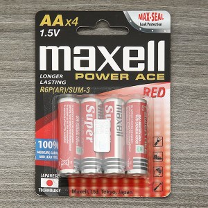 Vỉ 4 viên pin Maxell R6P 2A giá tốt tại Bách Hoá XANH