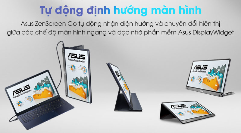 Asus ZenScreen GO 15.6 inch Full HD 5ms (MB16AHP) - chính hãng, giá rẻ