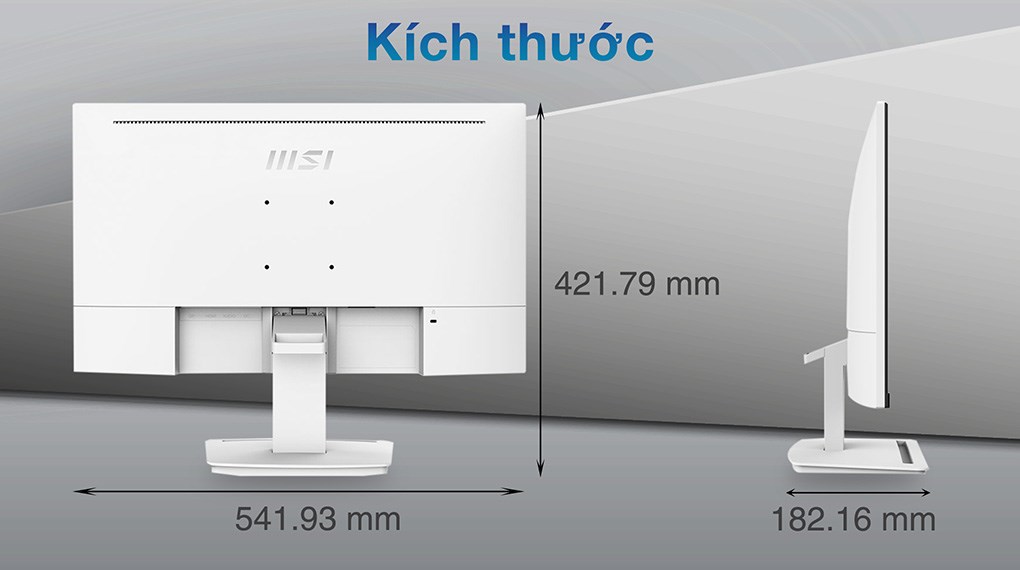 Màn hình MSI Pro MP243W 23.8 inch FHD - chính hãng, giá rẻ