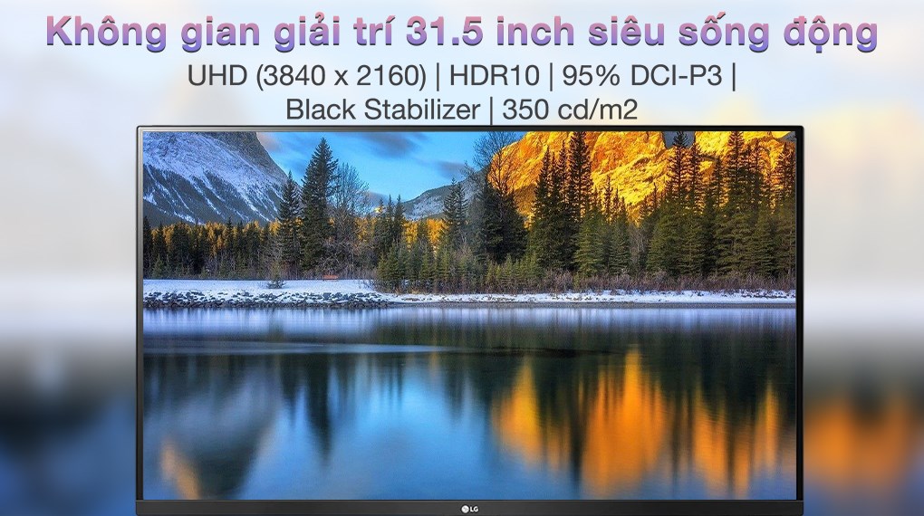 Màn hình LG 32UN650-W.ATV 32 inch 4K - Giá tốt, trả góp