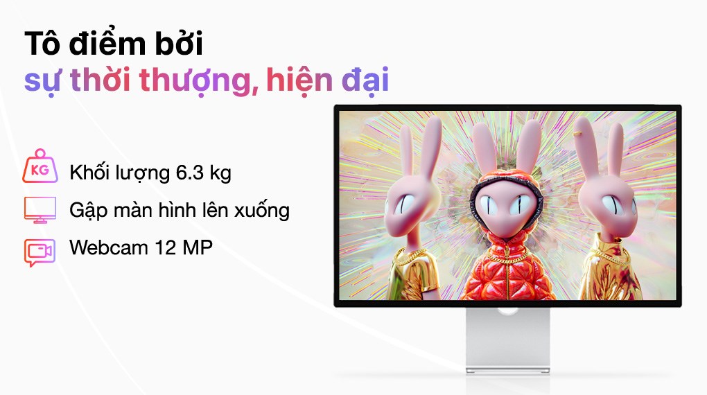 Apple Studio Display 27 inch 5K (MMYW3SA/A) - Chính hãng, giá tốt