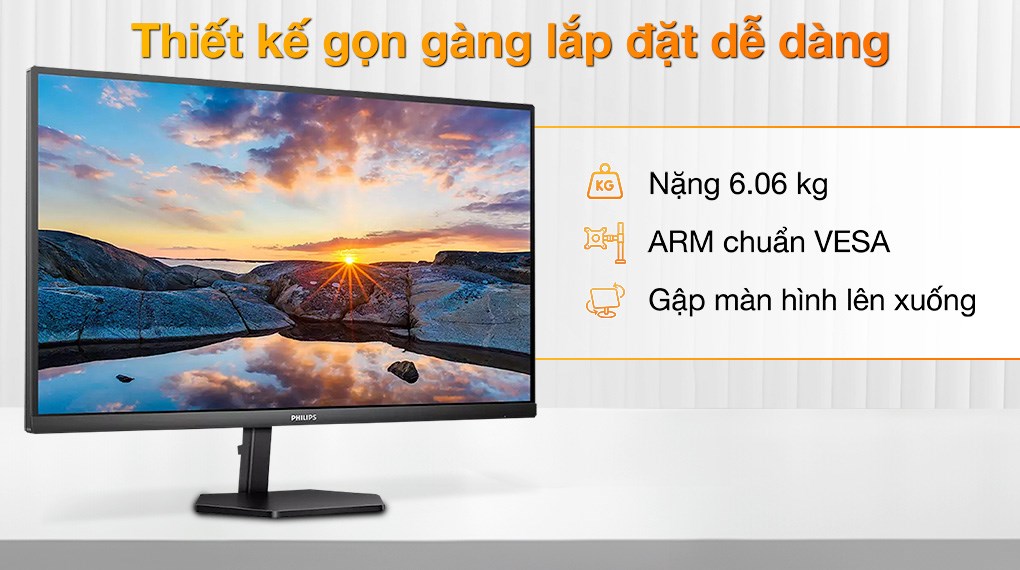 Màn hình Philips 27E1N3300A 27 inch FHD IPS - Chính hãng, giá tốt