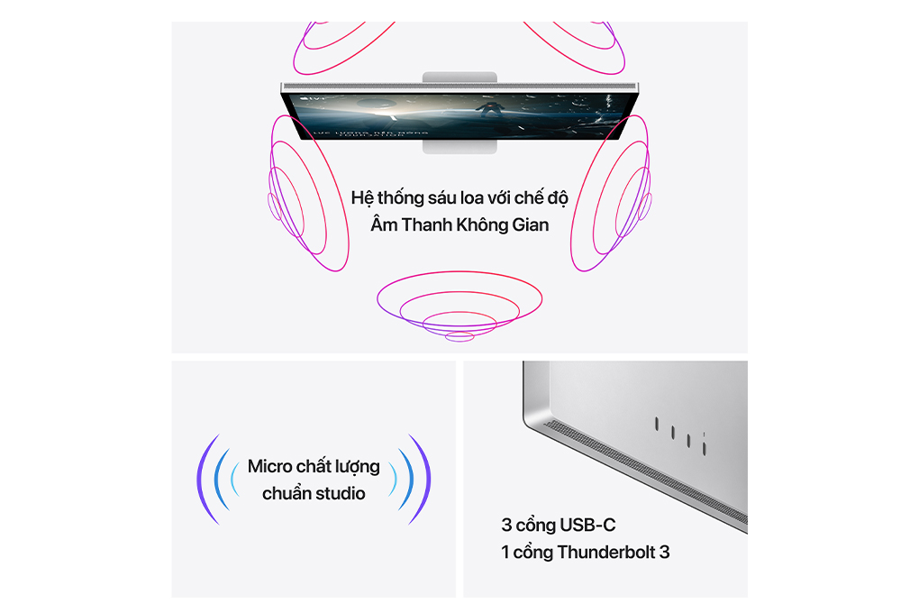 Apple Studio Display 27 inch (MMYQ3SA/A) - Chính hãng, giá tốt