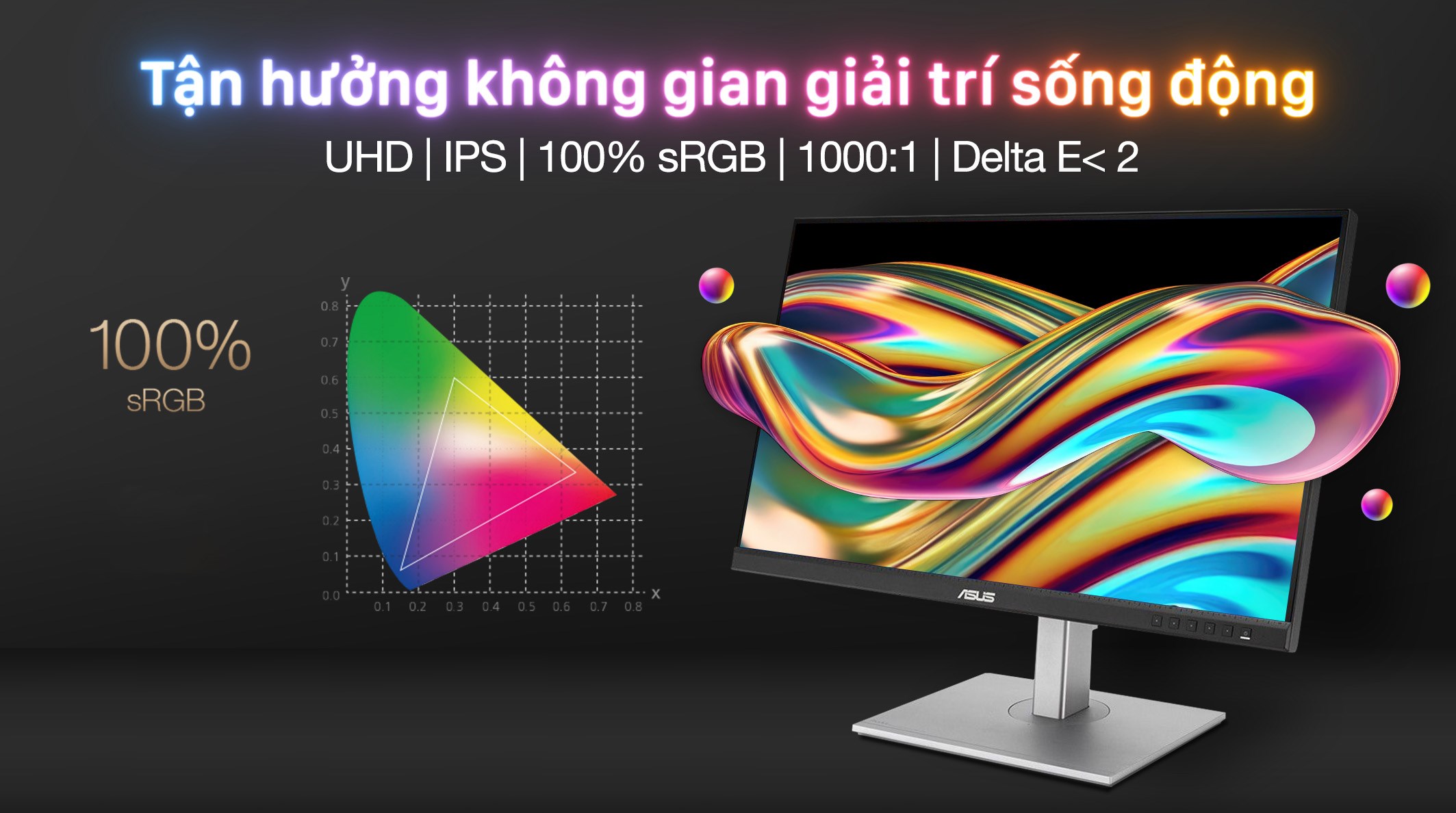 Màn hình Asus ProArt PA279CV 27 inch 4K/IPS/60Hz/5ms - Chính hãng, giá tốt