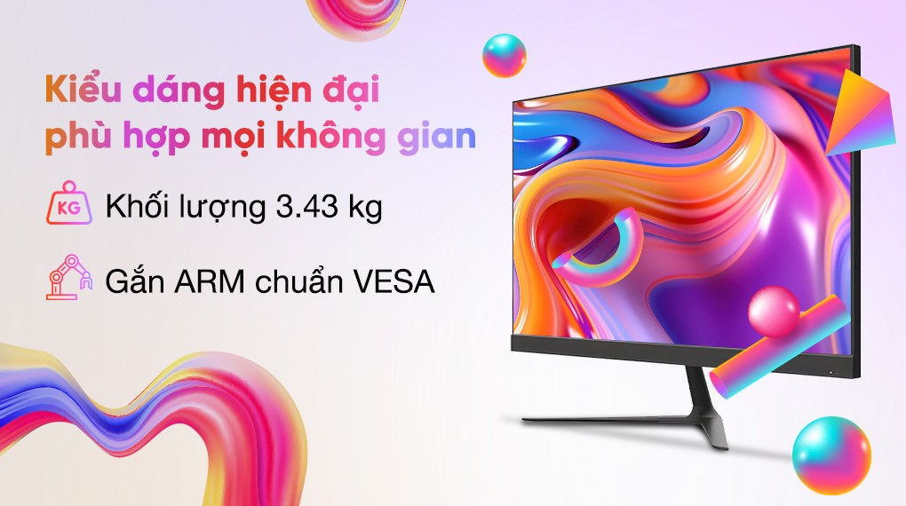 Màn hình Hikvision DS-D5024F2-BP2 23.8 inch FHD/IPS/100Hz/5ms - Chính ...
