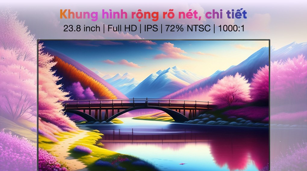 Màn hình Hikvision DS-D5024F2-BP2 23.8 inch FHD/IPS/100Hz/5ms - Chính ...