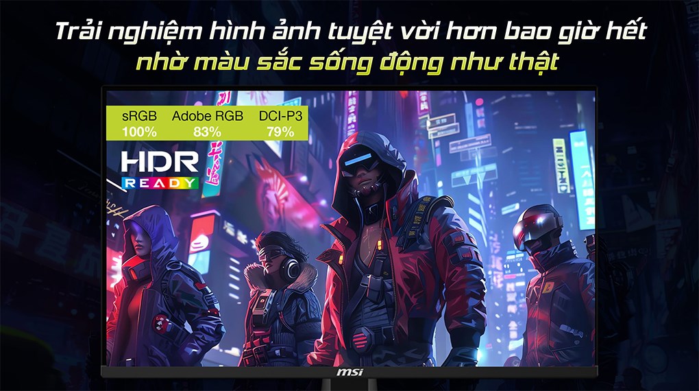 MSI MAG 255F-E20 | Màn hình gaming giá rẻ, chỉ 2.990k, BH 3 năm