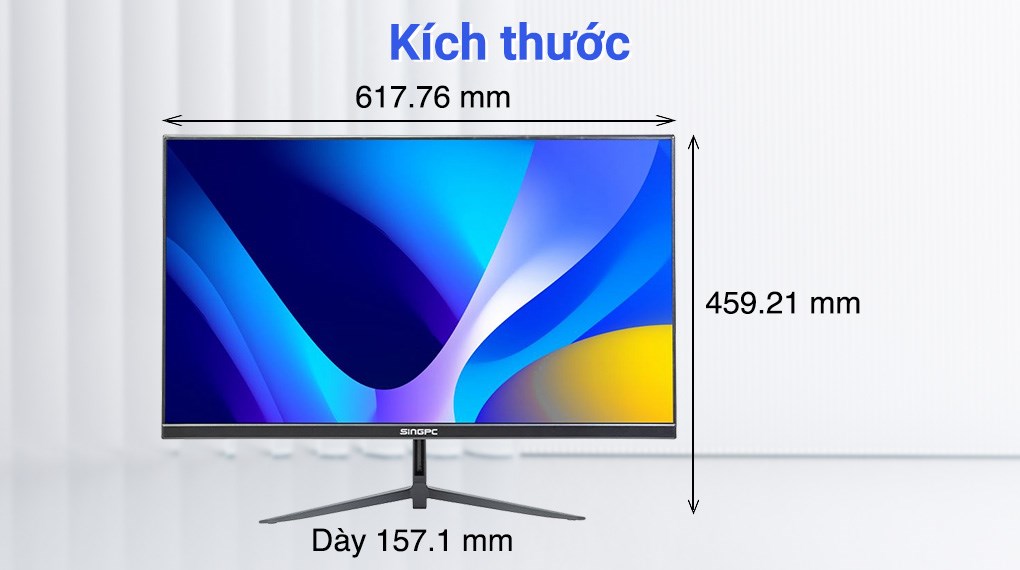 Màn hình SingPC P27F100-IPS 27 inch FHD/IPS/100Hz/5ms - Chính hãng, giá tốt