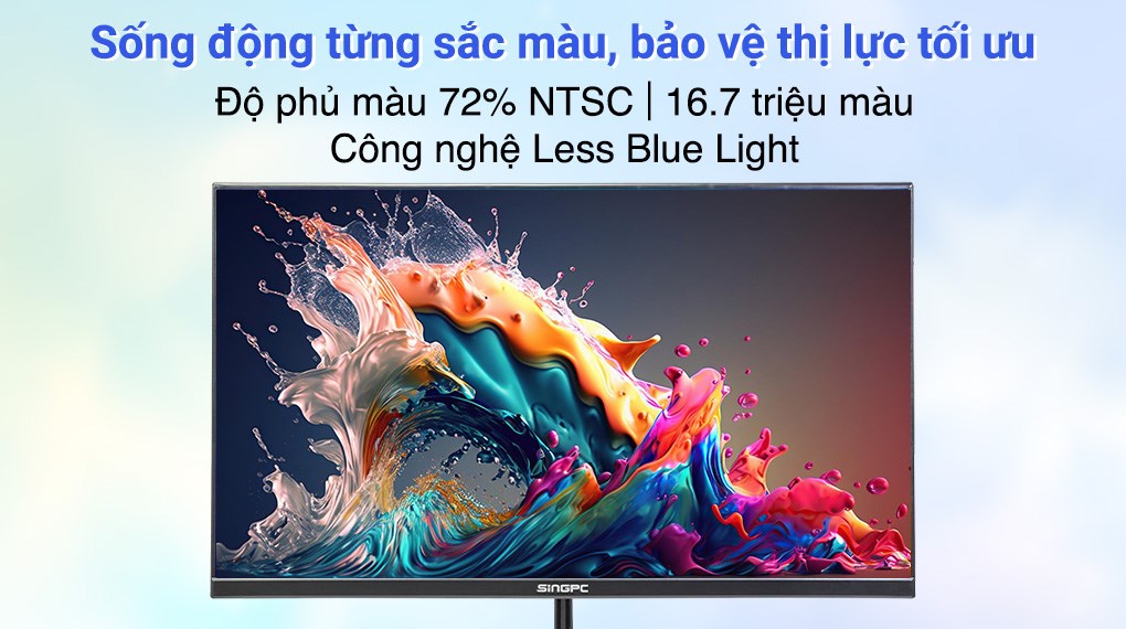 Màn hình SingPC P27F100-IPS 27 inch FHD/IPS/100Hz/5ms - Chính hãng, giá tốt