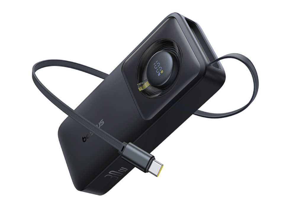 Pin sạc dự phòng Polymer 10000mAh Type C PD 30W Baseus Free2Pull ...